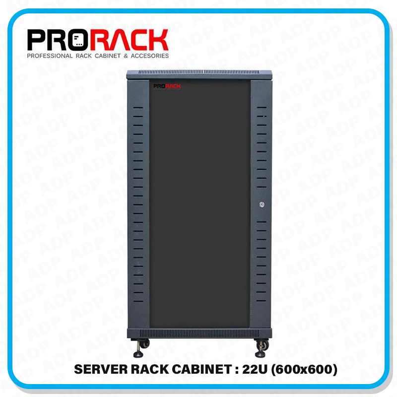 PRORACK 22U (600x600mm) Server Rack Cabinet (For Self-Assembly) | Lazada PH