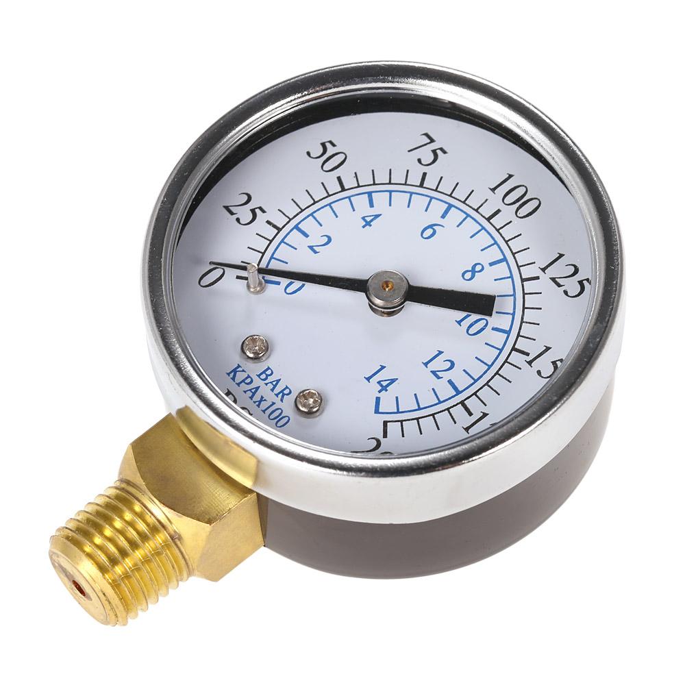 50mm 0~200psi 0~14bar Pool Filter Water Pressure Dial Hydraulic Pressure Gauge Meter Manometer 1 ...
