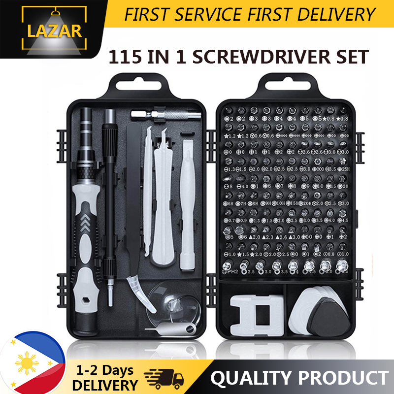 115 in 1 Screwdriver Set Computer Repair Kit Electronic Tool kit Mini ...
