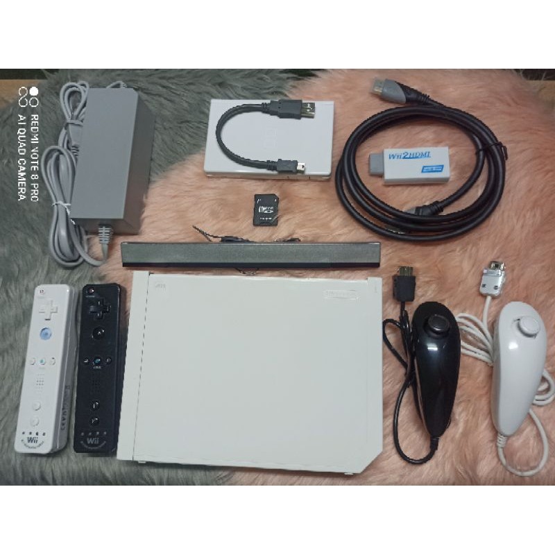 Resale ay ipinagbabawal Nintendo Wii Complete Set with MANY GAMES (HDD ...