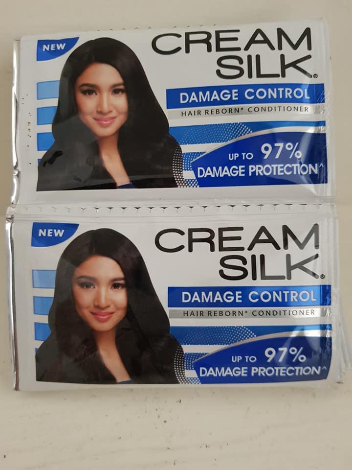 New CREAM SILK Hair Reborn Conditioner - Damage Control - Blue (36 ...