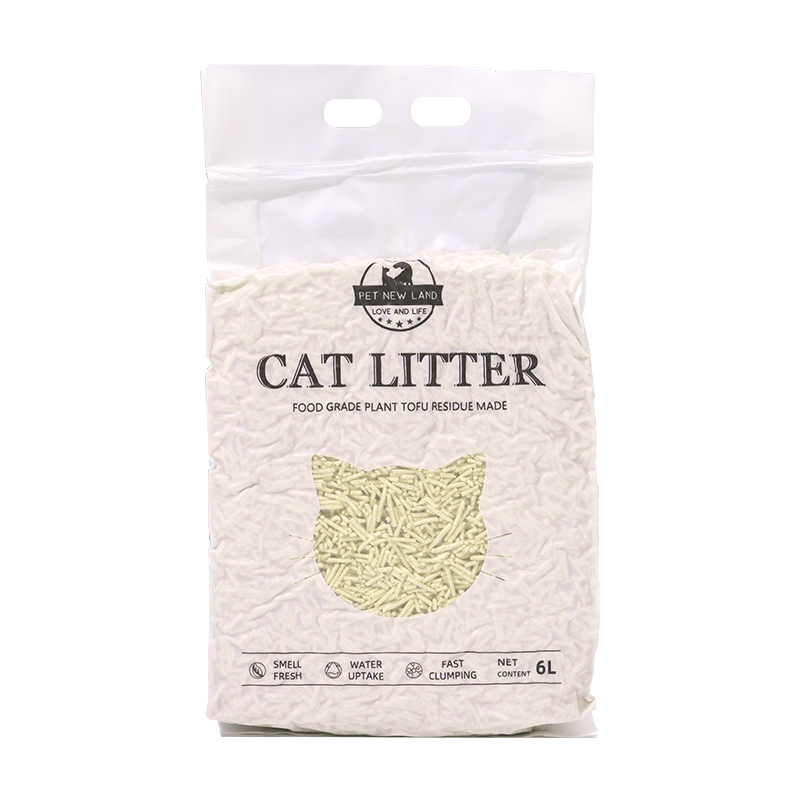 Tofu Cat Litter Sand 6L Flushable Cat Sand Food Grade Plant Tofu ...