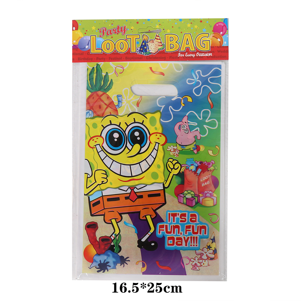 10pcs/Pack Loot Bag Character Girls | Boys Design Birthday Lootbag ...