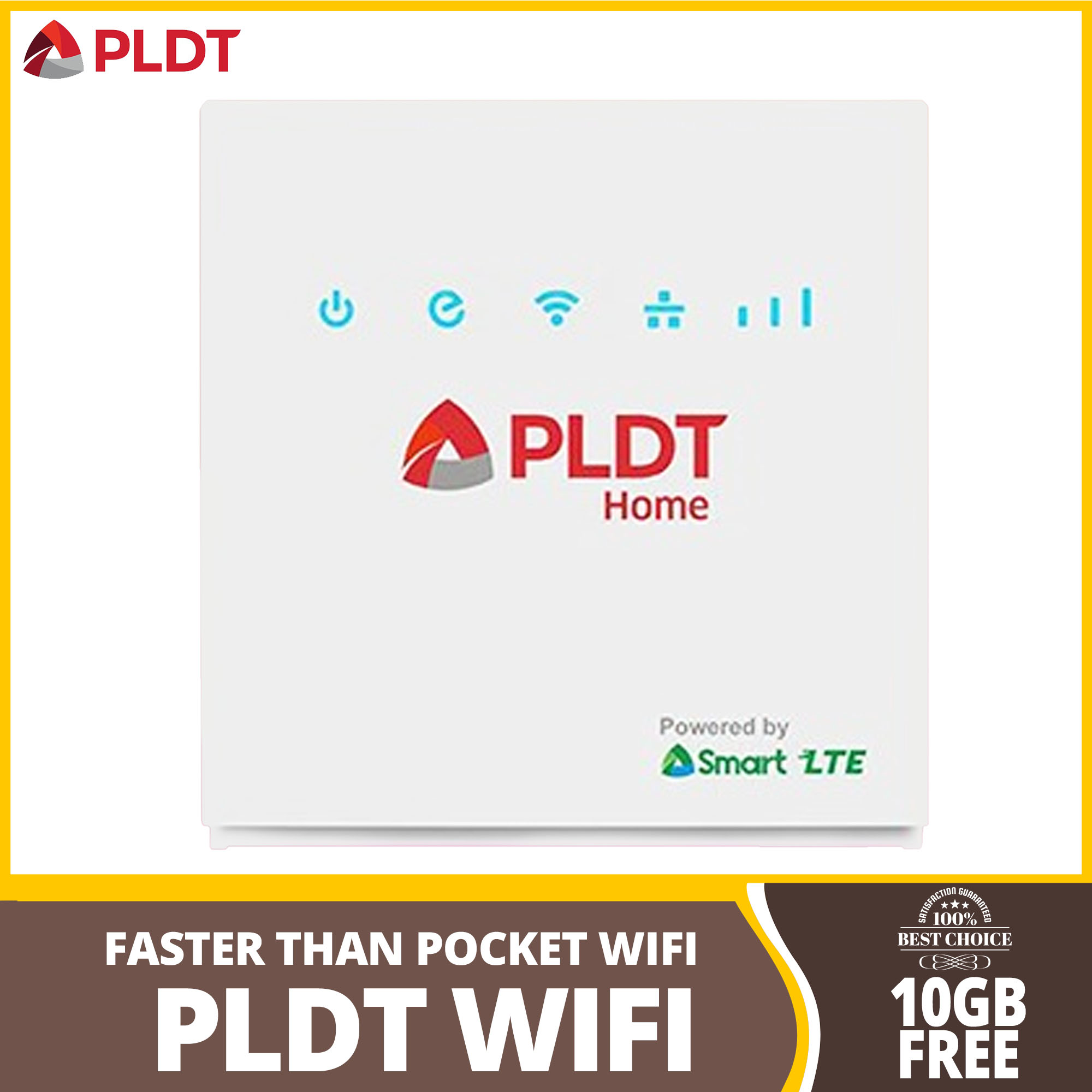 SMART PLDT Home Prepaid WiFi Free 10gb, No Monthly Bills, Plug And Play ...