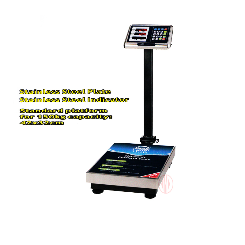 Gen.Master Electronic Platform Scale 150Kg GM-DS150 | Lazada PH