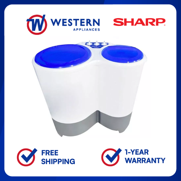Sharp ES8535T 8.5kg Twin Tub Washing Machine | Lazada PH
