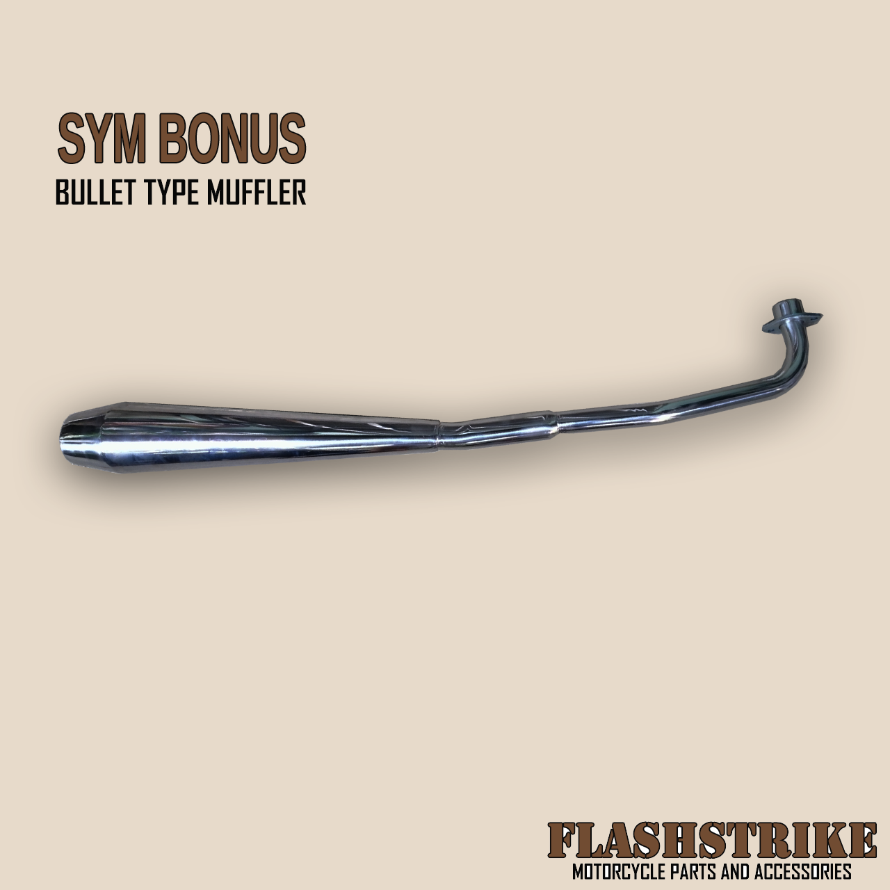 SYM Bonus - Stainless BULLET Type Muffler | Lazada PH