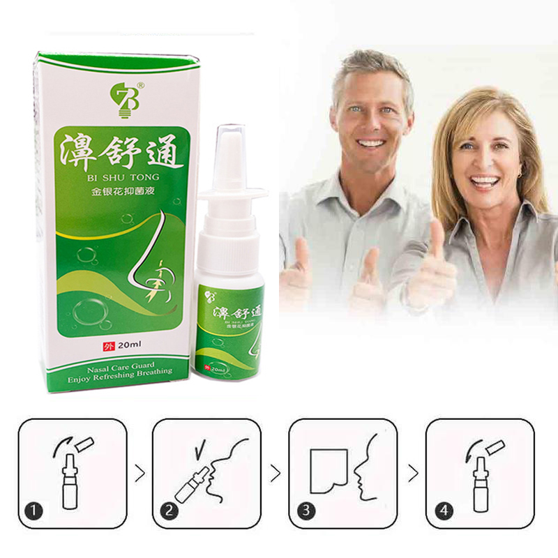 Nasal Sprays Chronic Rhinitis Sinusitis Sprays Nose care Chinese ...