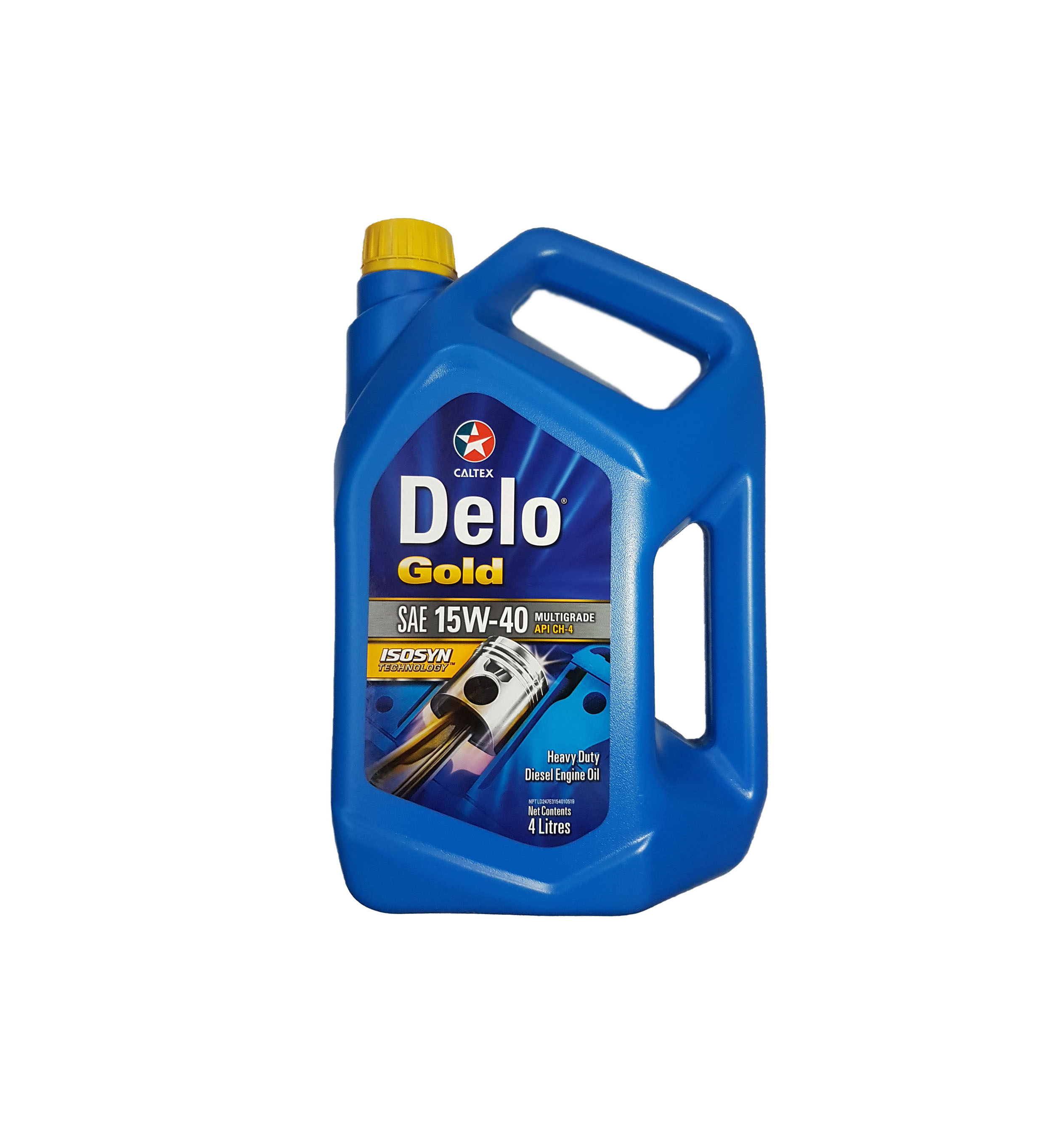 Caltex Delo Gold MultiGrade Diesel Engine Oil SAE 15W-40 4L | Lazada PH