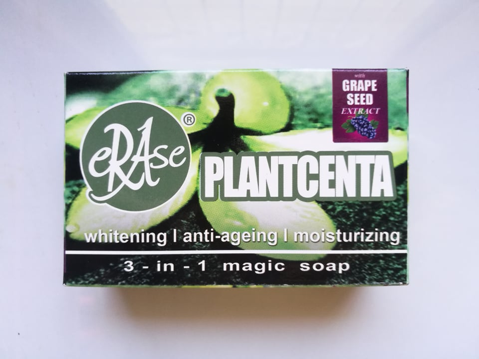 Erase Placenta Soap with Grapeseed Extract (135g) | Lazada PH