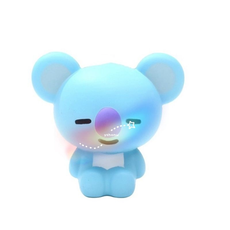 New BTS BT21 Squishy Toys Kawaii Gifts for Party Favors Kids Mini ...