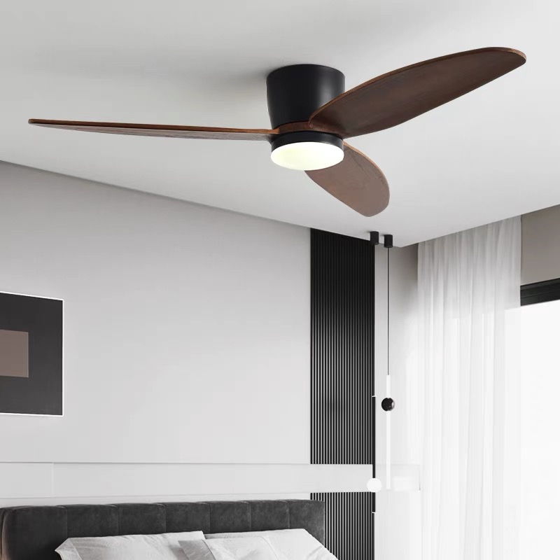 CHNT Nordic Modern Ceiling Fan With Remote Big Size Ceiling Fan with 3 ...