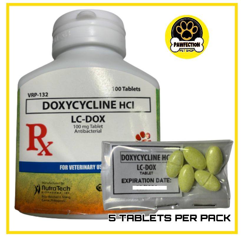 LC-DOX TABLET for Dogs & Cats (5 TABLETS PER PACK) | Lazada PH