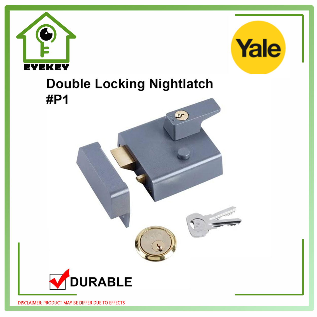Yale Double Locking Night latch Deadbolt P1 | Lazada PH