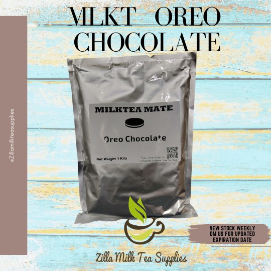 MLKT Oreo Chocolate, MLKT O Chocolate Milktea Mate Powder Flavor 1kg ...