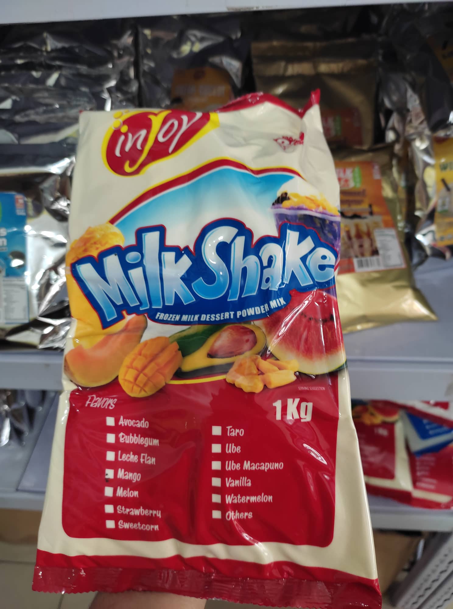 Injoy MilkShake Mango Flavored Powder 1kg | Lazada PH