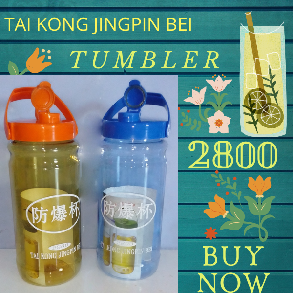 2800ml(2.8L) Tumbler TAI KONG JINGPIN BEI | Lazada PH