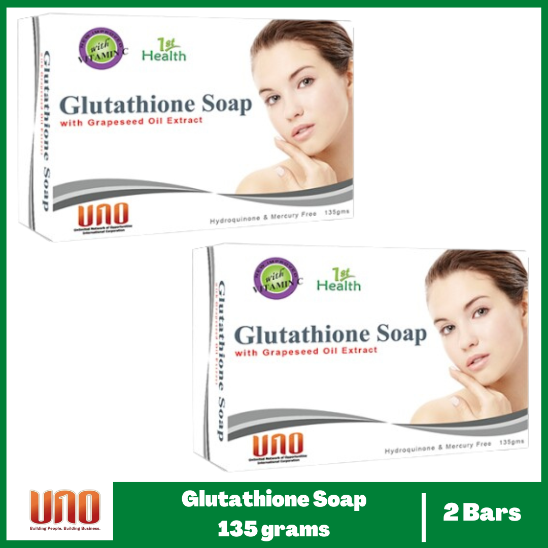 UNO Natura White Glutathione Soap 135 grams ( 2 Boxes ) | Lazada PH