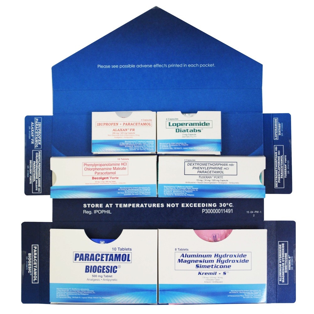 The new 2022 Handy Health Kit (the Unilab First Aid Kit for Medical ...