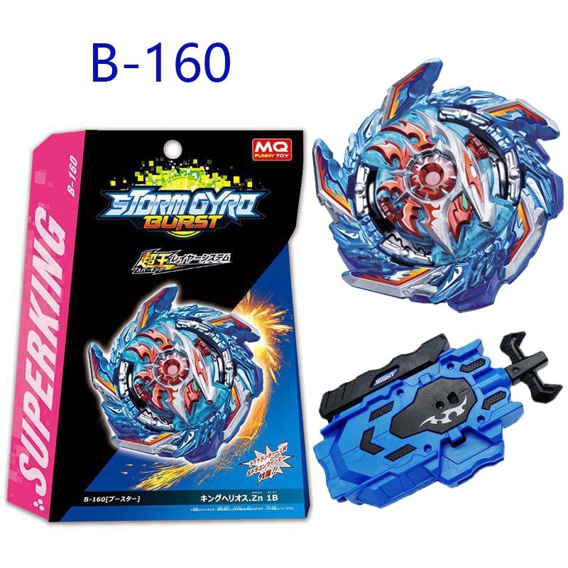 Ready Stock!!!Beyblade (Takara Tomy) Sparking -B160 King Helios Zn L/R ...