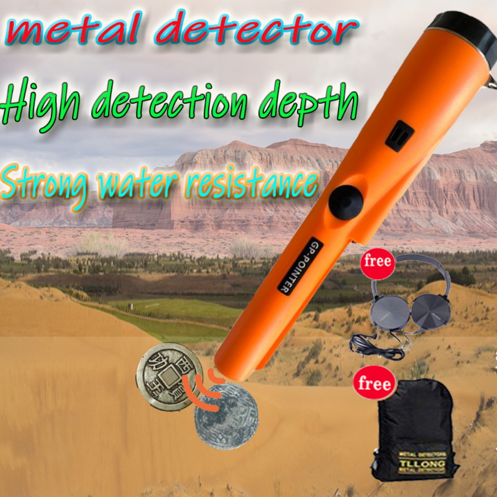 Handheld Metal Detector Gold Silver Iron Copper Detector Treasure ...
