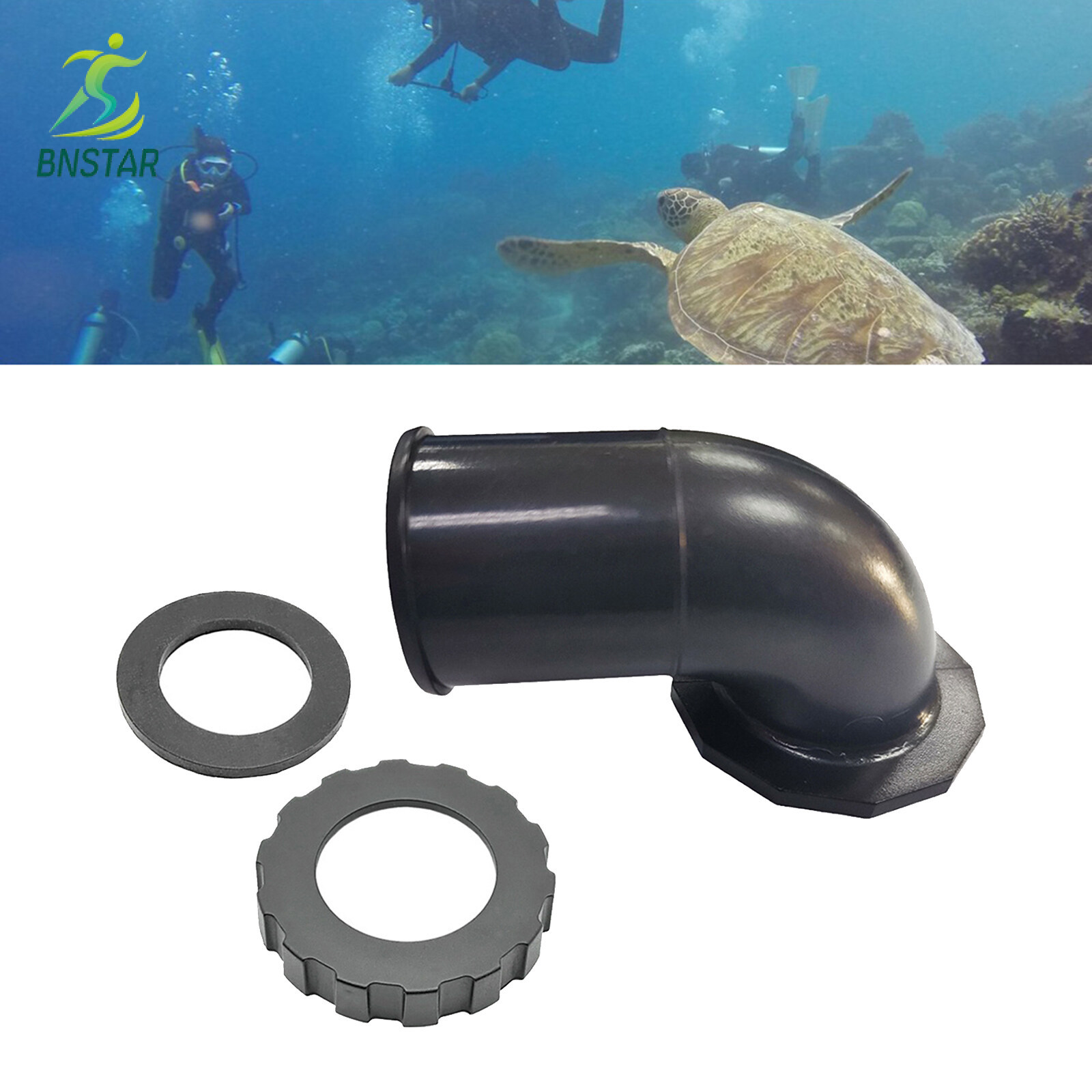 BNSTAR BCD Corrugated Inflator Hose Scuba Diving Jacket BC Hose | Lazada PH