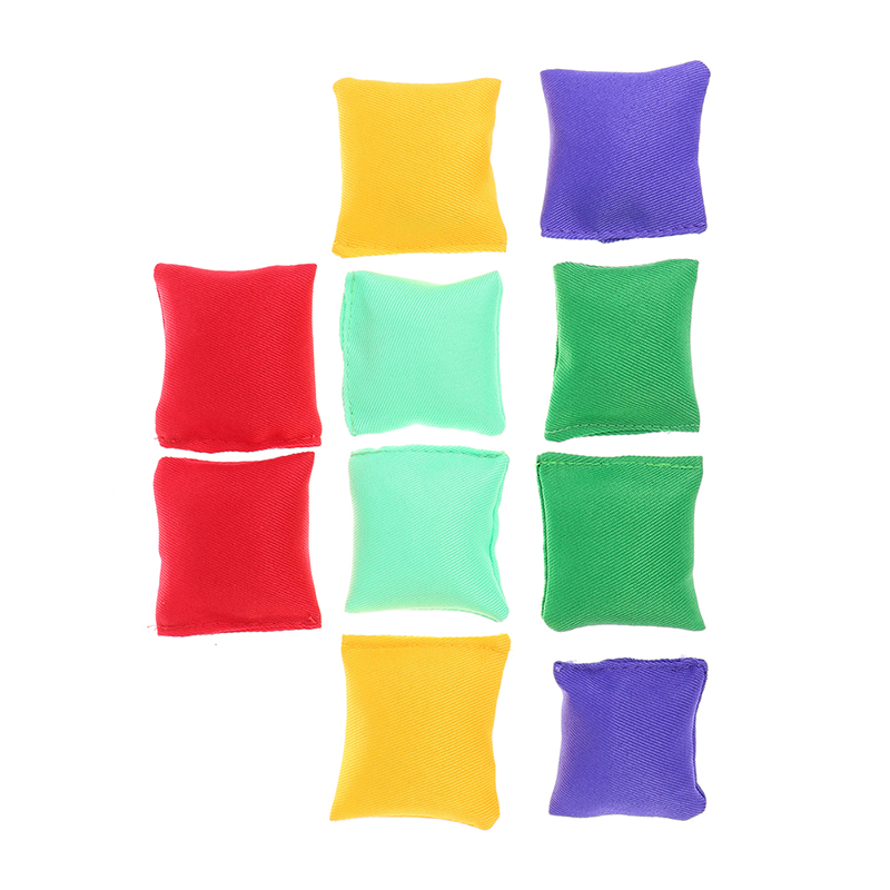 CCC 10pcs/lot Kid Throwing Sandbags Toys Classic Bean Bag Children ...