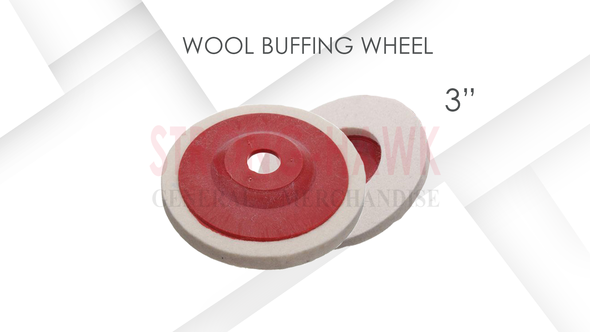 WOOL BUFFING WHEEL RED 2pcs | Lazada PH