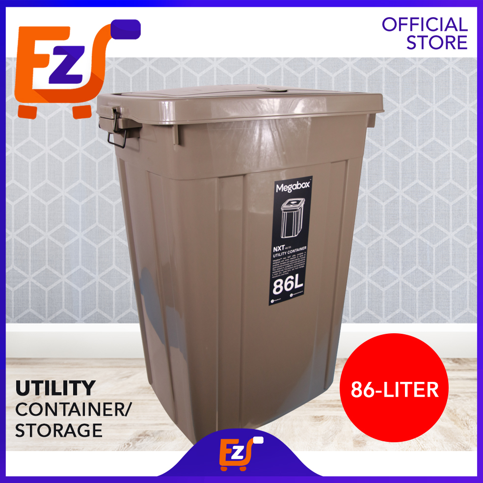 EZ DEAL 86-L Megabox NXT Utility Container/Trash Bin Storage Box ...