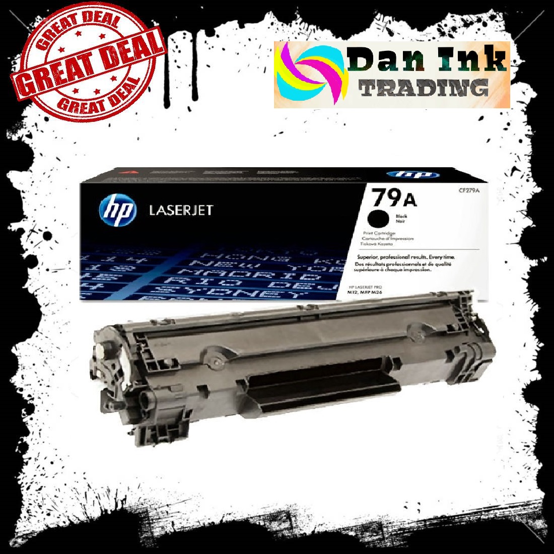 HP 79A Black Original LaserJet Toner Cartridge | Lazada PH