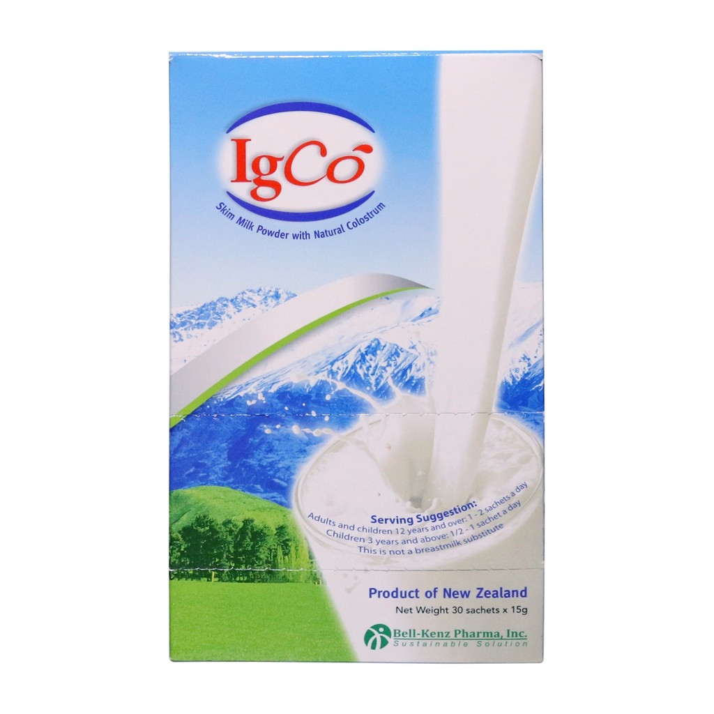 Milk powder IgCo 30's - Skim Milk Powder with Natural Colostrum | Lazada PH