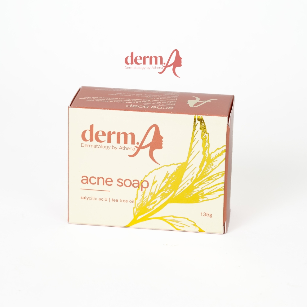 DERM.A Acne Soap 135g by Doctora Pimple Popper with Tea Tree Oil and ...