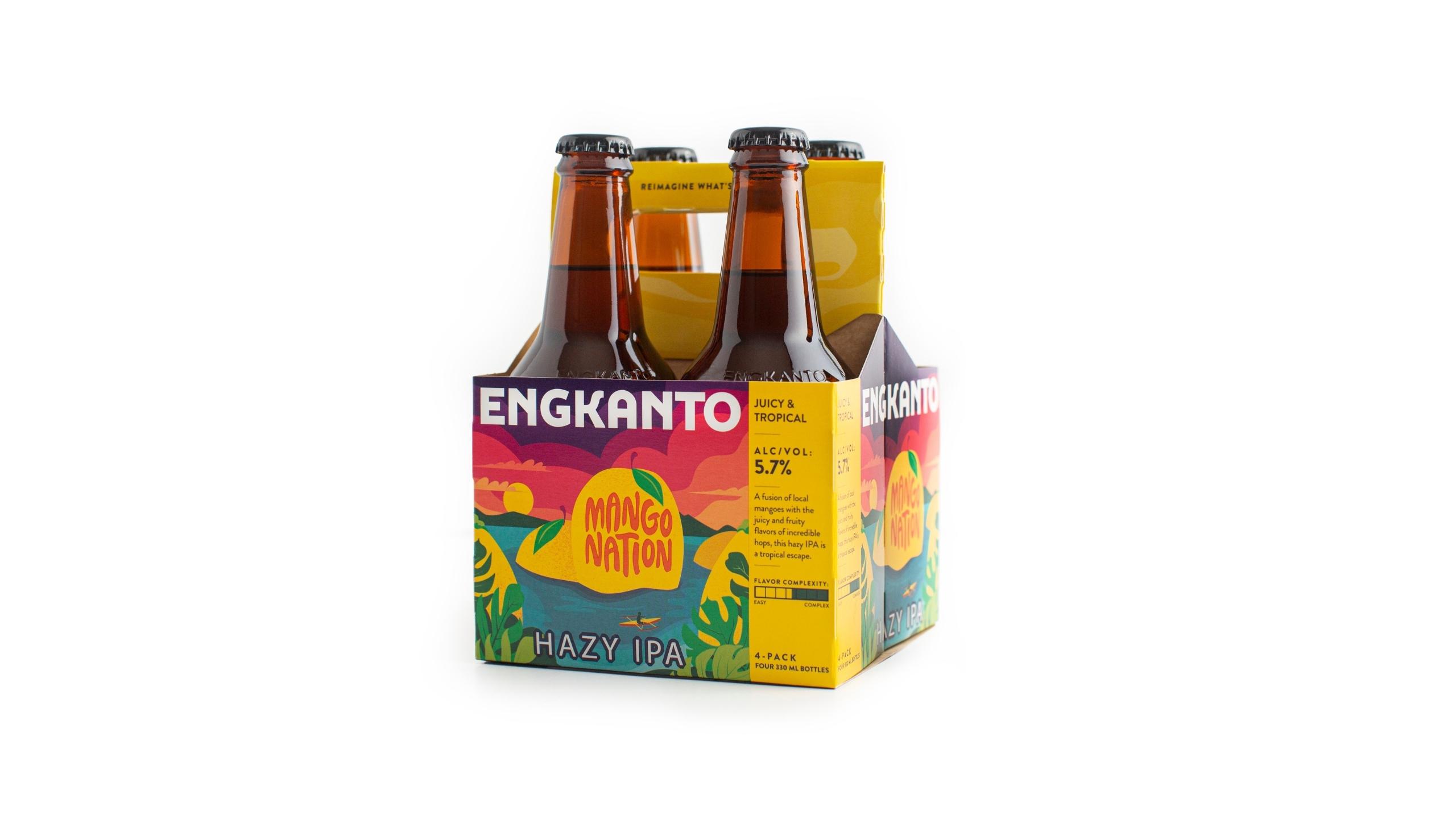 Mango Nation Hazy IPA Engkanto Brewery Local Craft Beer 5.7% ABV ...