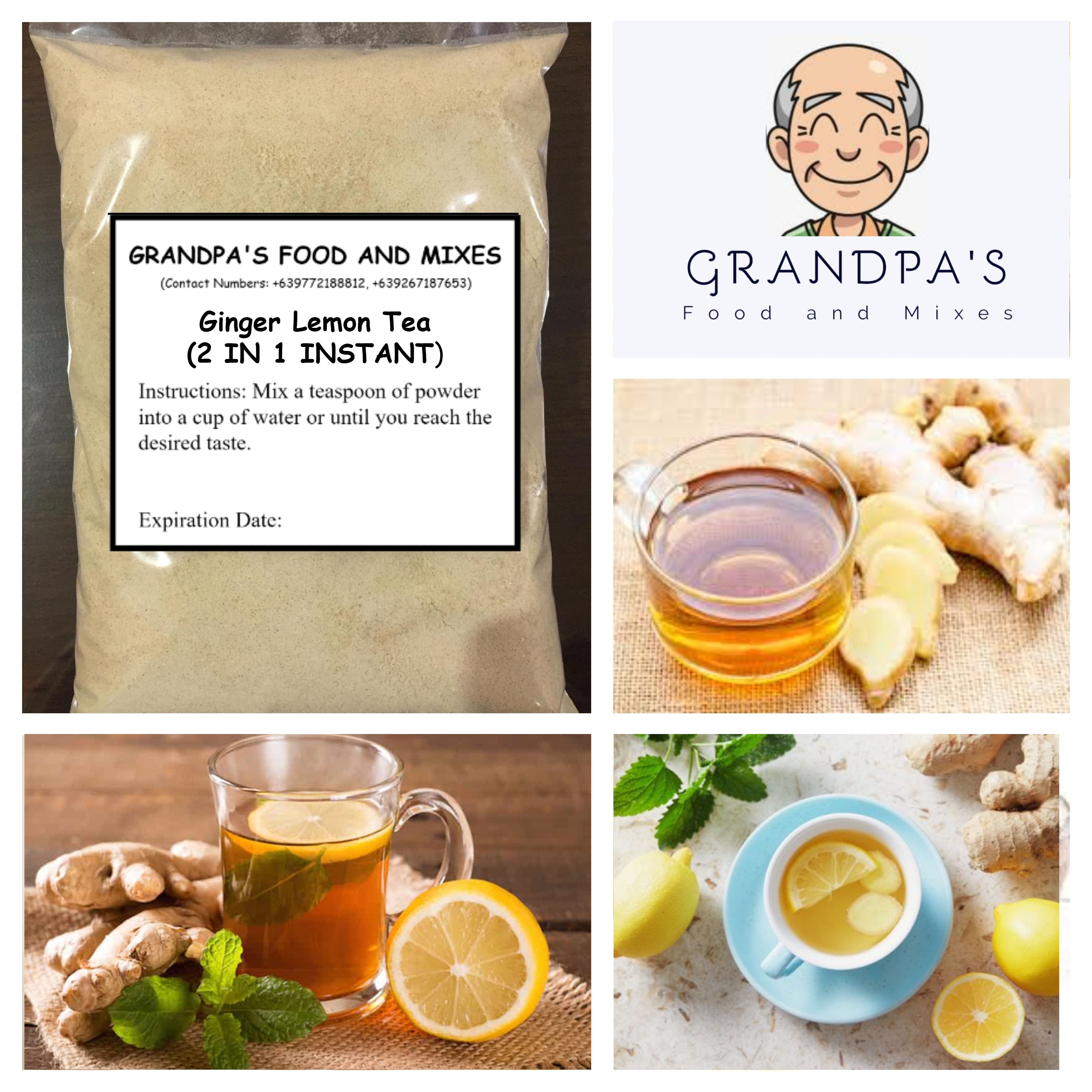 Ginger Lemon Tea (Instant) (1Kilo) | Lazada PH