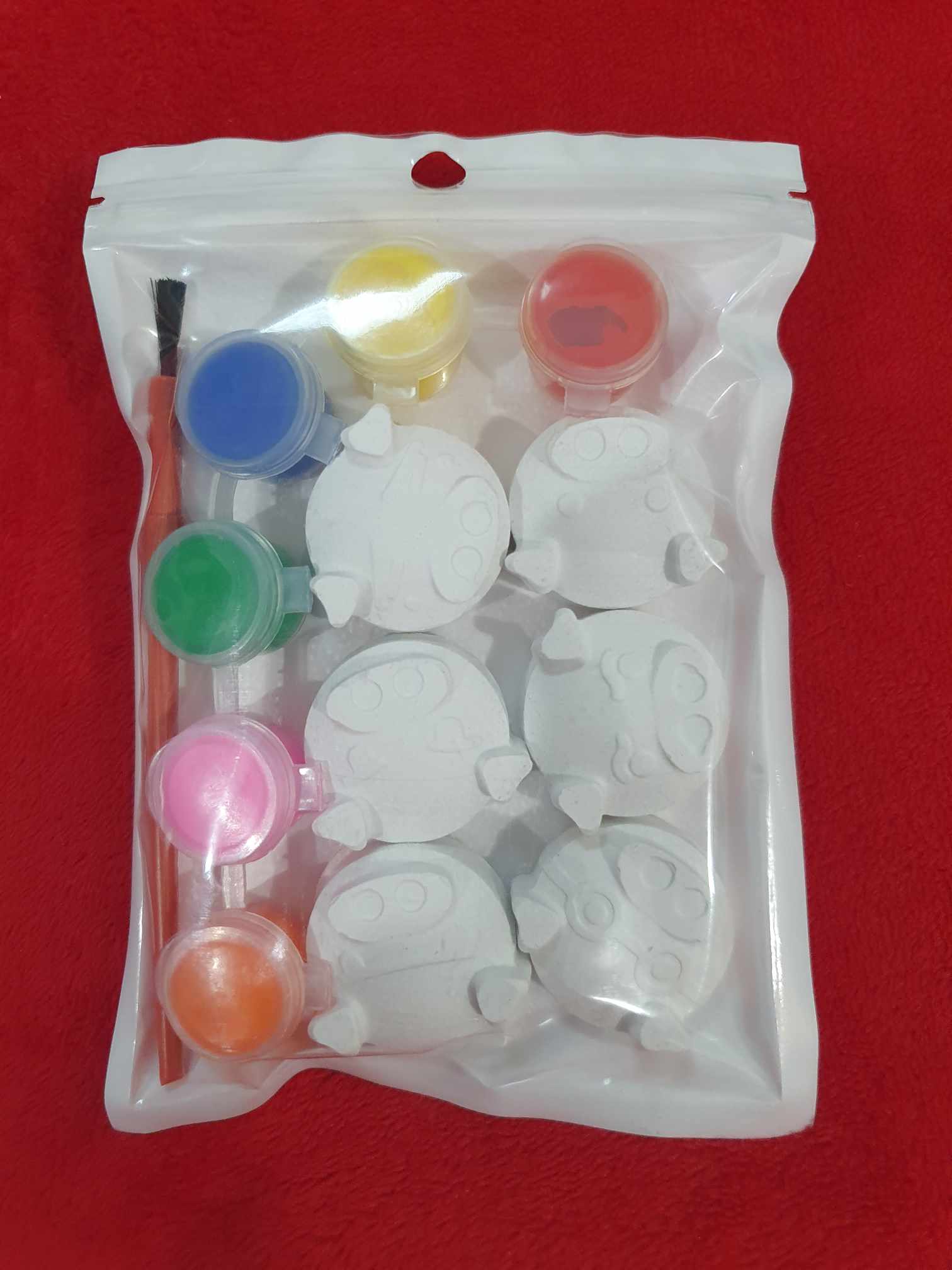 C&B PAINT YOUR OWN PLASTER CRAFT KIT FOR KIDS 3-4 PCS PAINTING ART KIT ...