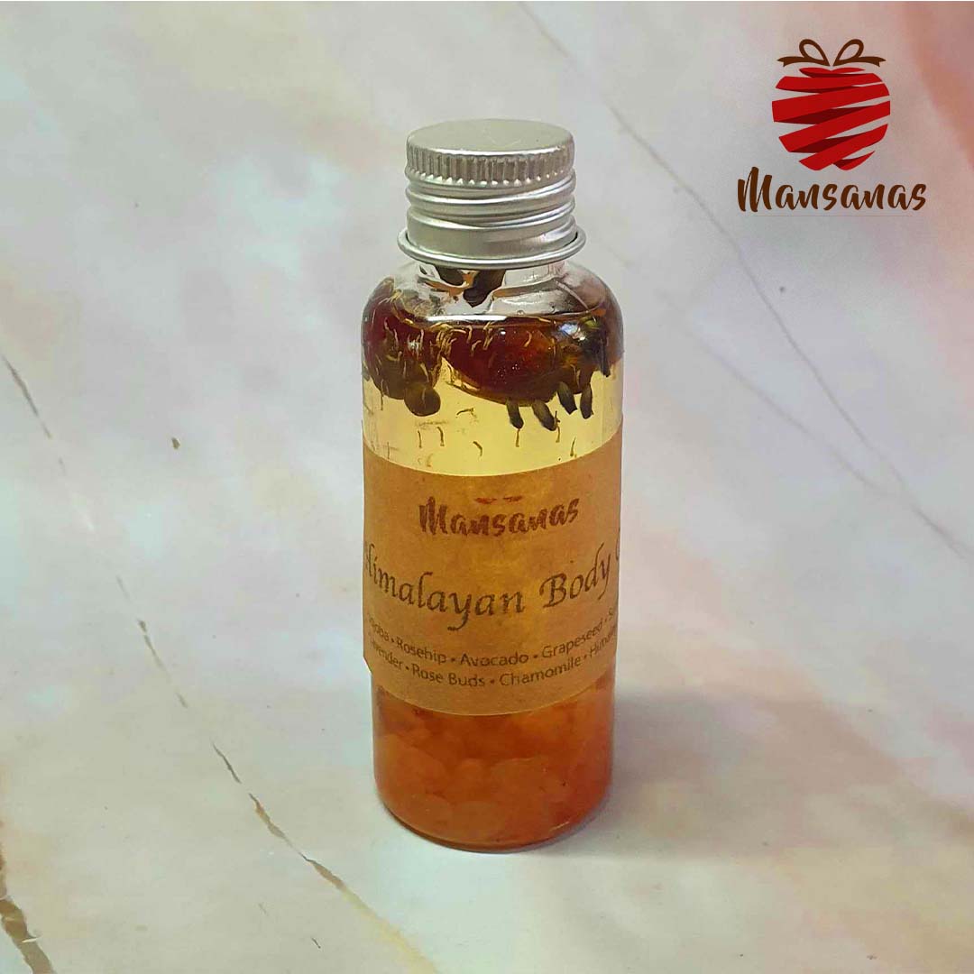 Mansanas Himalayan Body oil infused with a blend of Avocado, Jojoba ...