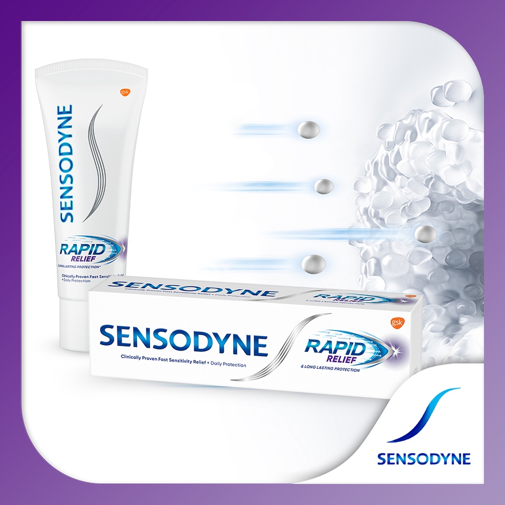 Sensodyne Sensitive Rapid Relief Toothpaste 100g | Lazada PH
