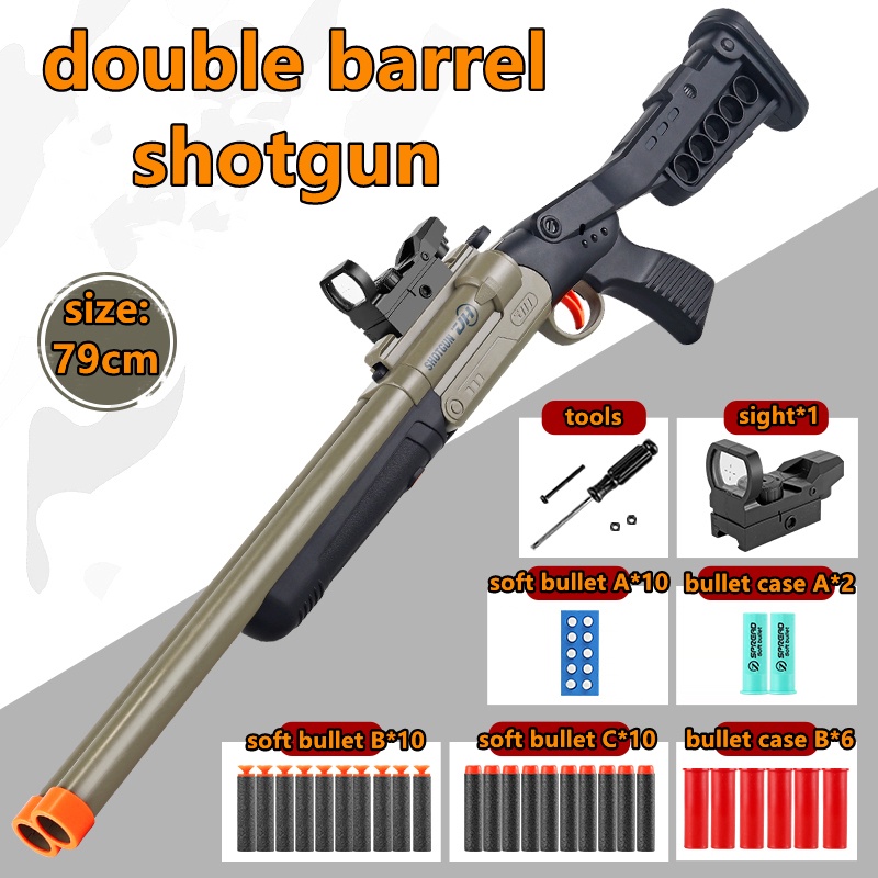Toy Gun Double Barrel Shotgun at Terry Butterfield blog
