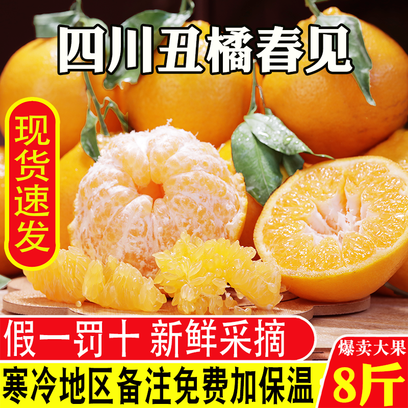 Sichuan ugly orange spring sees ugly small gift box 5 kg postage extra ...
