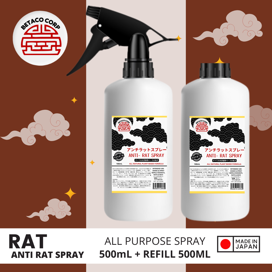 BETACO JAPAN 500mL / Refill ANT KILLER SPRAY - Anti ANT / RAT SPRAY ...