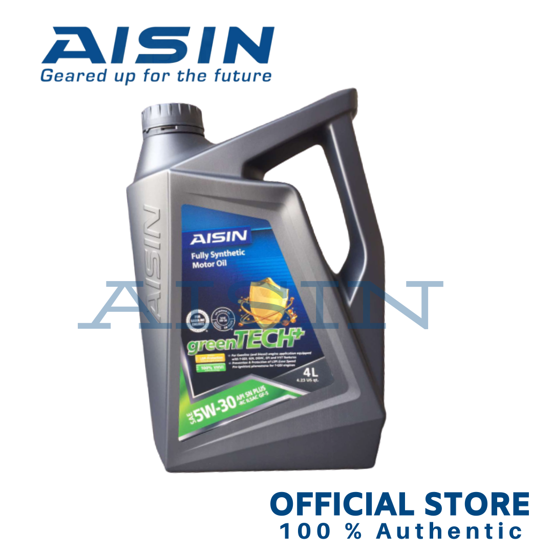 Aisin 5W30 FULLY SYNTHETIC Motor Oil (GAS / DSL) 4Liters | Lazada PH
