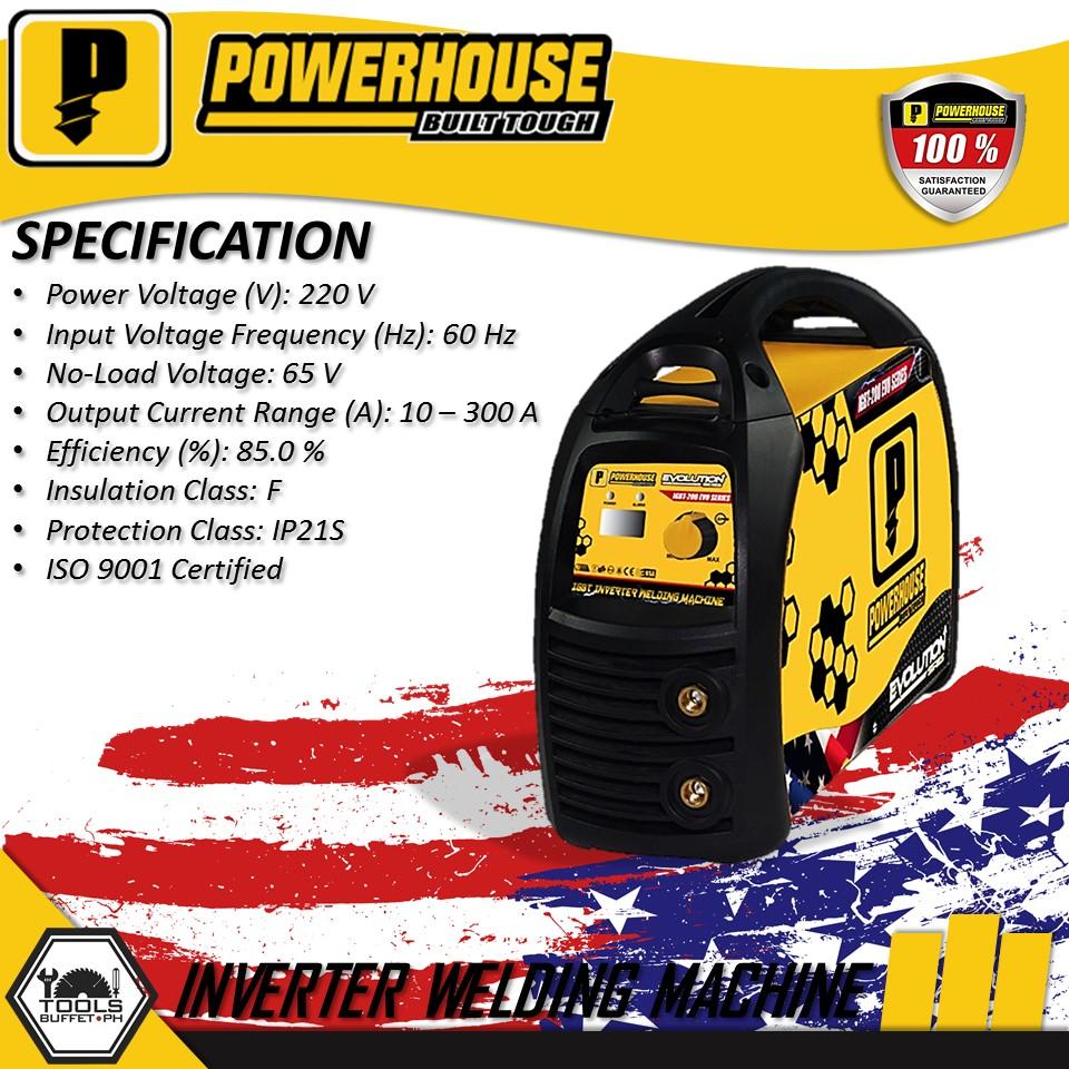 Powerhouse Evolution Series Inverter Type Welding Machine (IGBT-300 ...