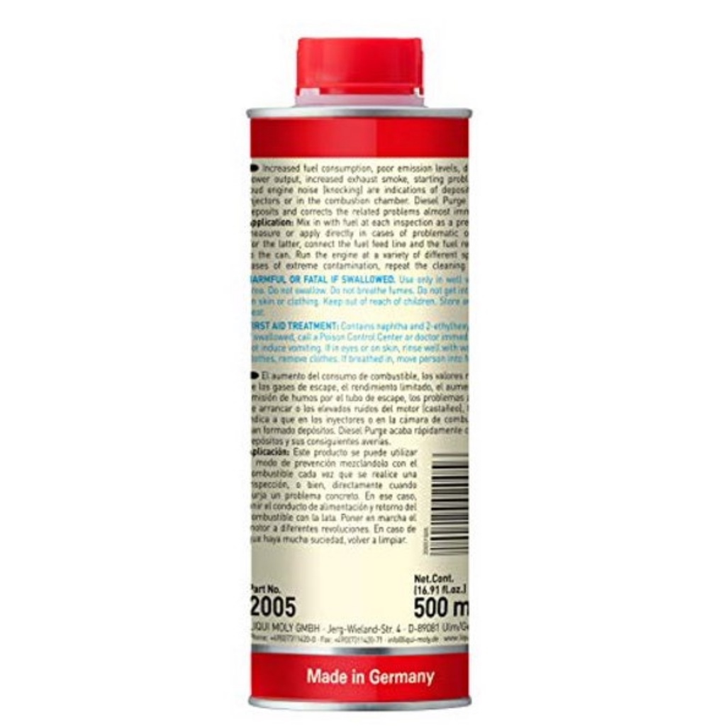 [Hot sales] LIQUI MOLY Diesel Purge for Sick Diesels Cleans Engines 500 ...
