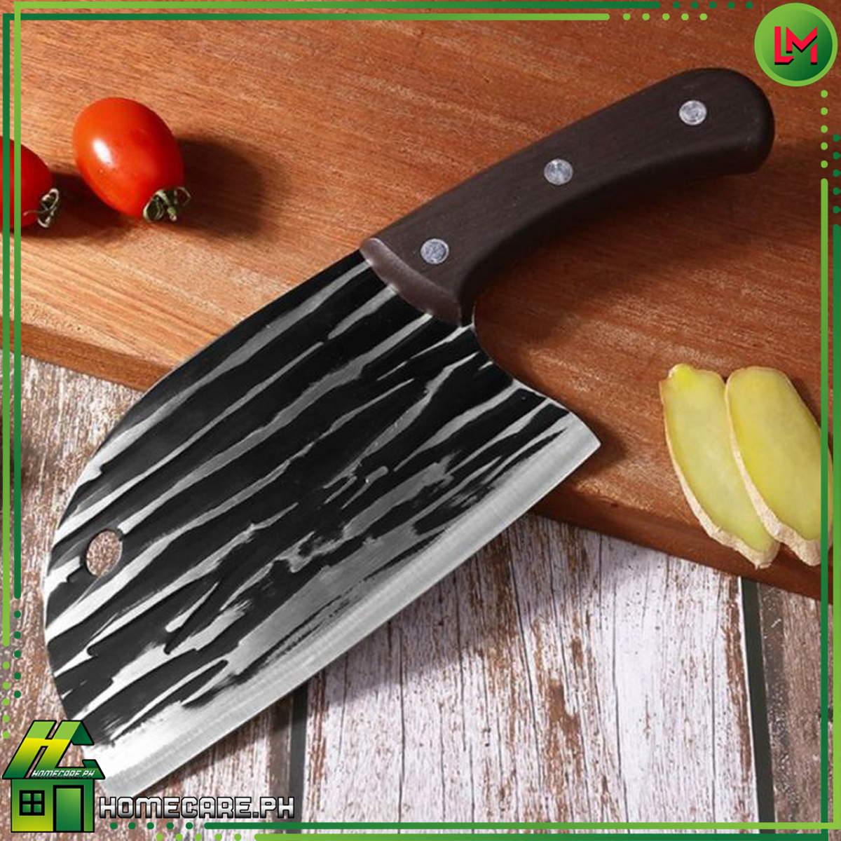 HOMECARE PH. Kitchen Knife Meat Cleaver Knife Fish Head Style Knife ...