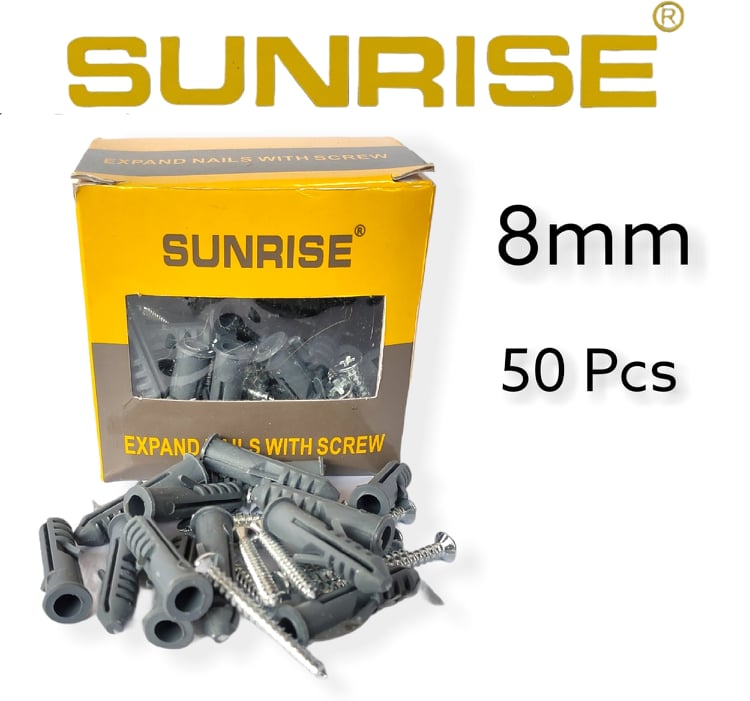 Expanded Nails and Screw/ Tox and Screw 50 Pcs Per Box/Size | Lazada PH