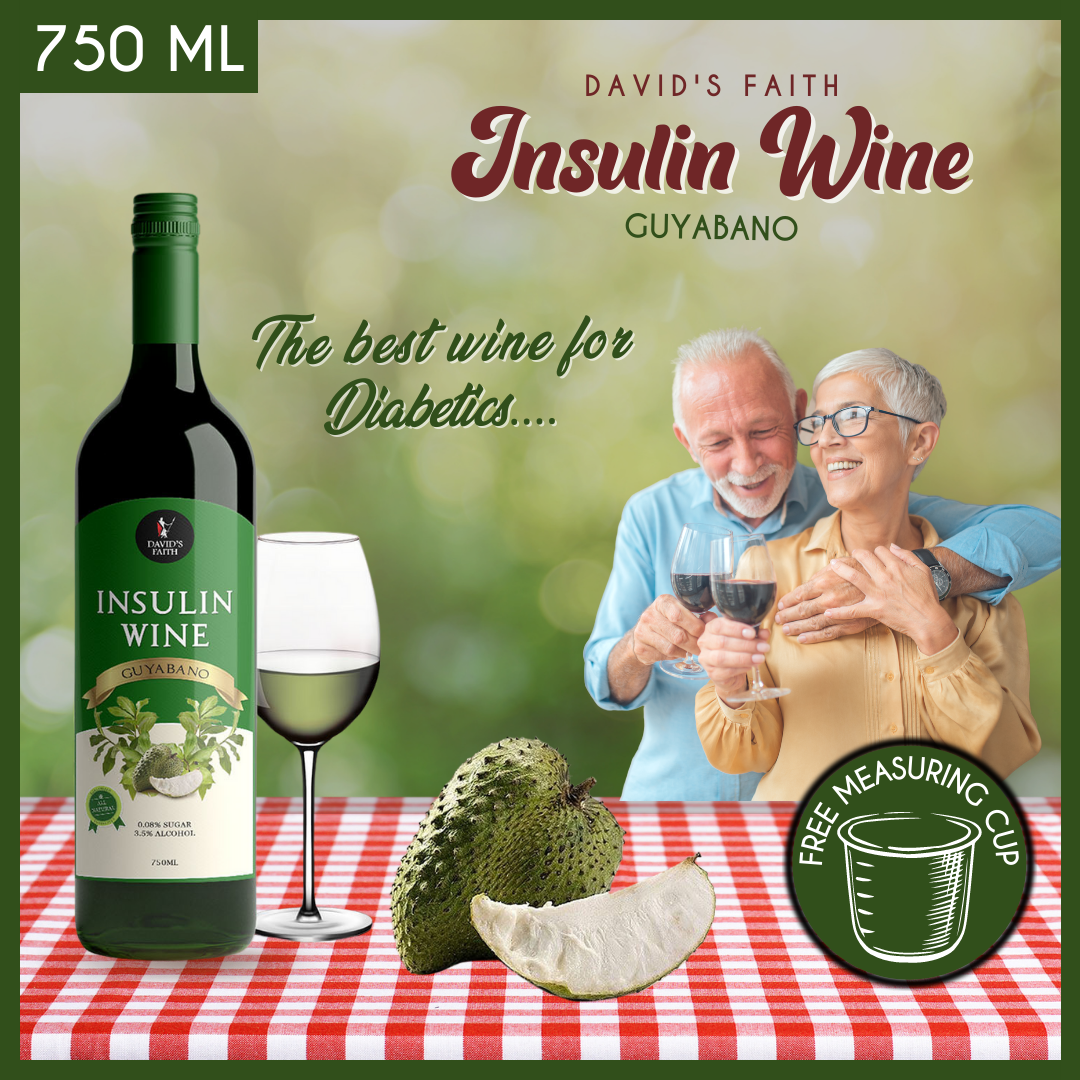 David's Faith 100% Original Insulin Wine 750ml Guyabano Flavor ...