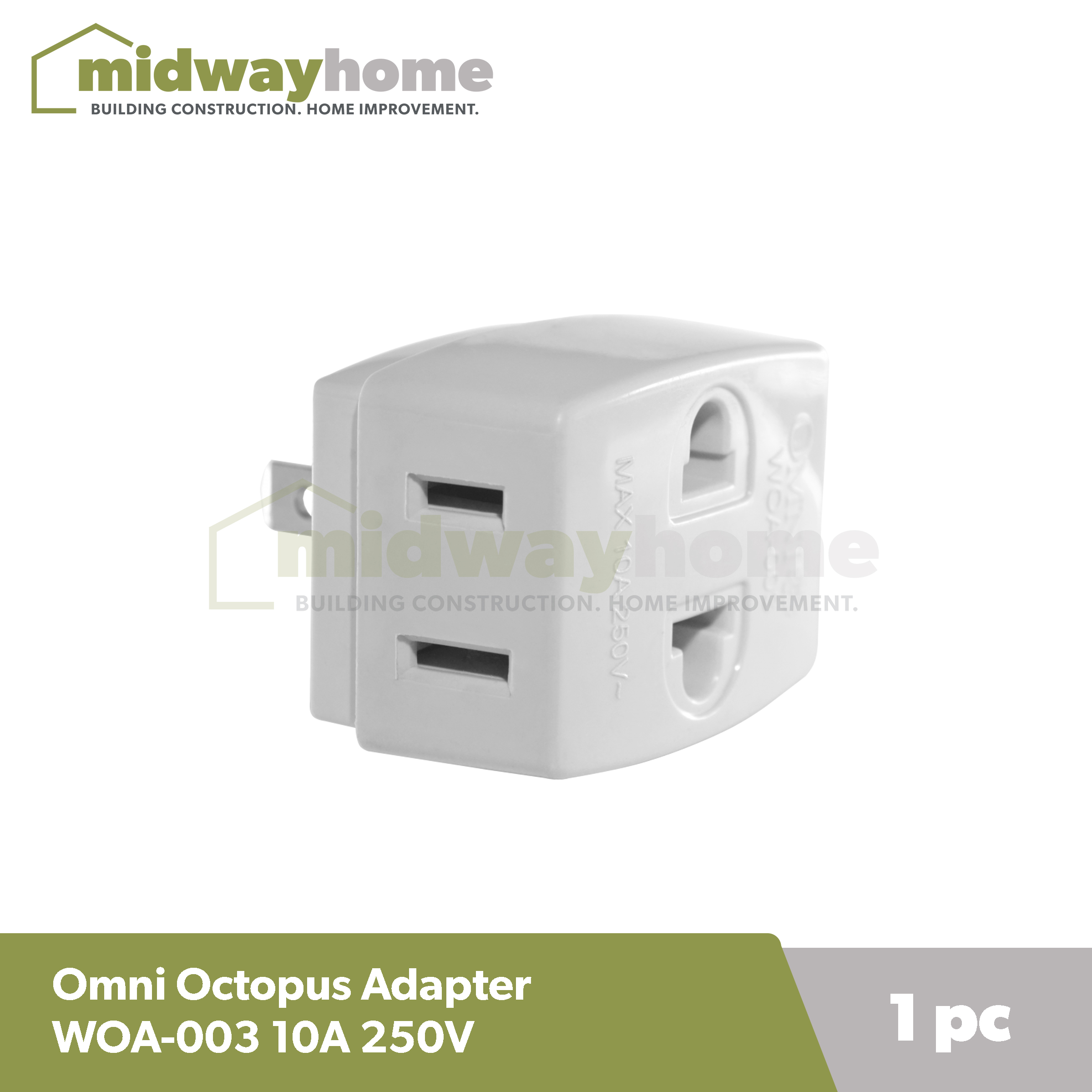 Omni Octopus Adapter WOA-003 10A 250V | Lazada PH