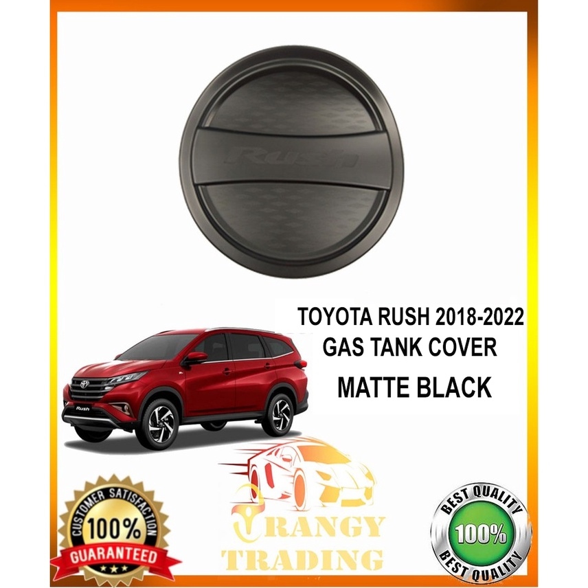Toyota Rush 2018 to 2023 E VARIANT Garnish Combo set cover Matte Black ...