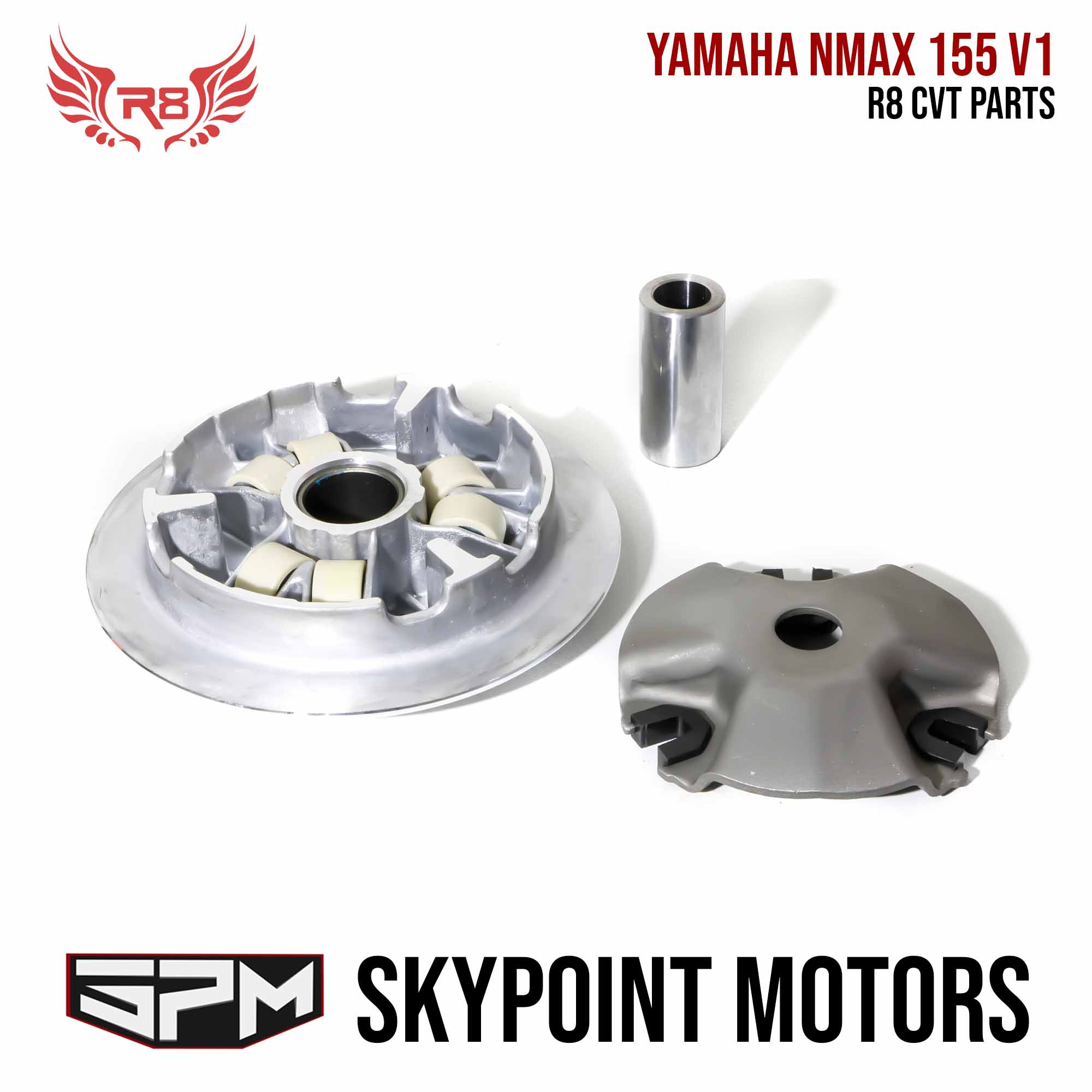 R8 CVT PARTS FOR YAMAHA NMAX / AEROX VERSION 1 (9857-686) | Lazada PH