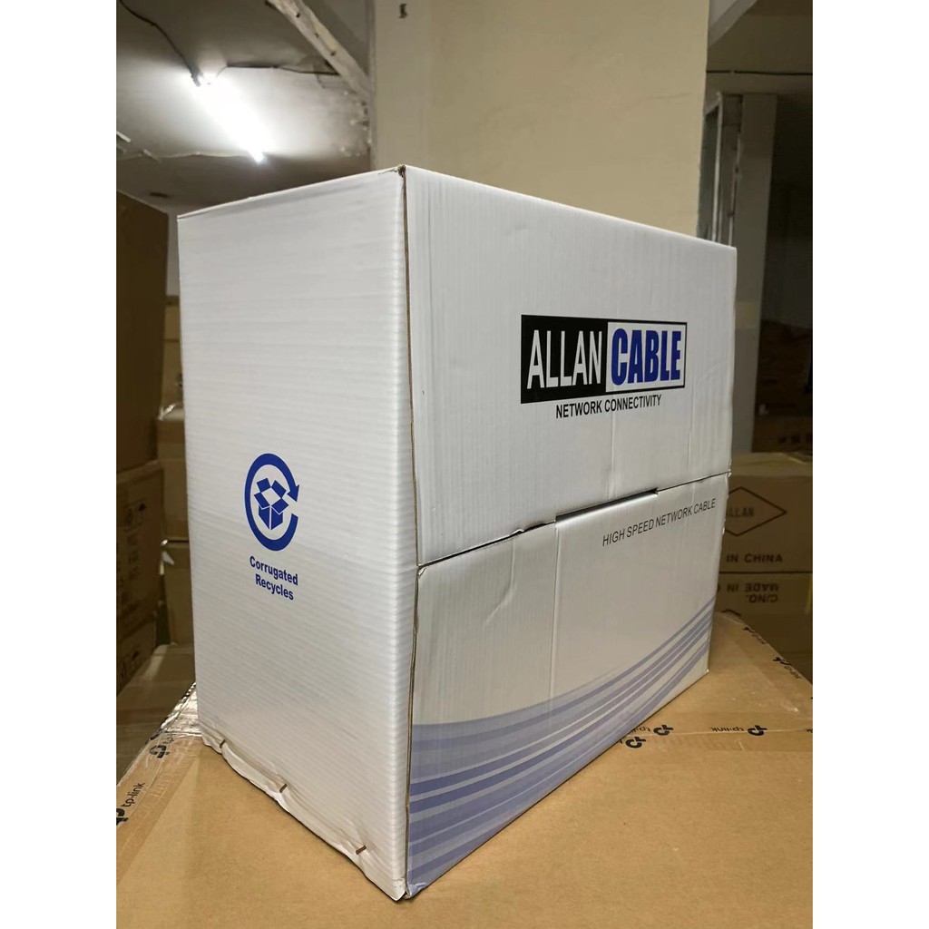 Allan Cat6E Lan Cable 305m Pisowifi/Piso wifi/pisonet/piso net/wifi ...